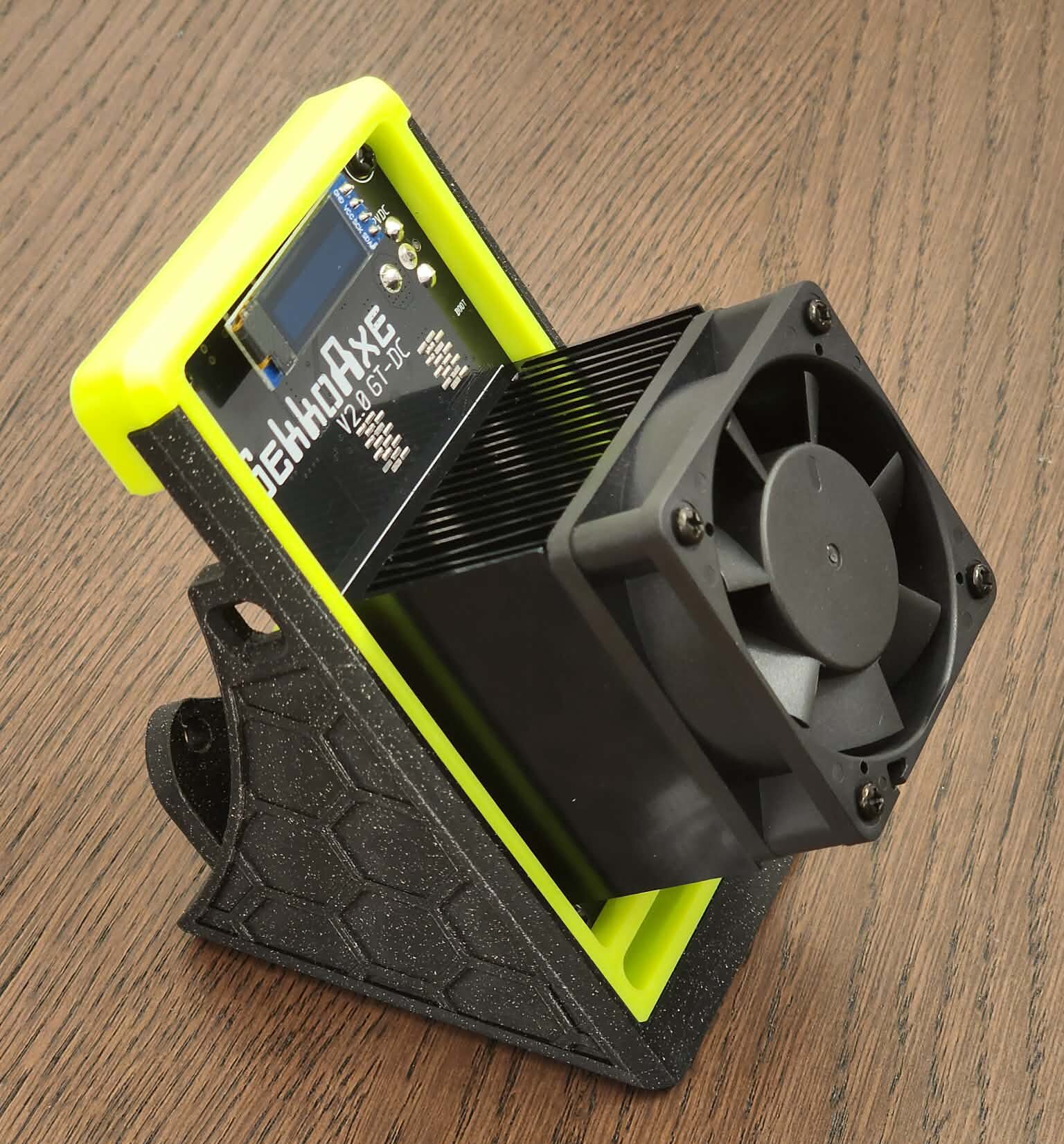 GekkoAxe GT 2xBM1370 Solo Miner With Stand - CryptoMachine Shop