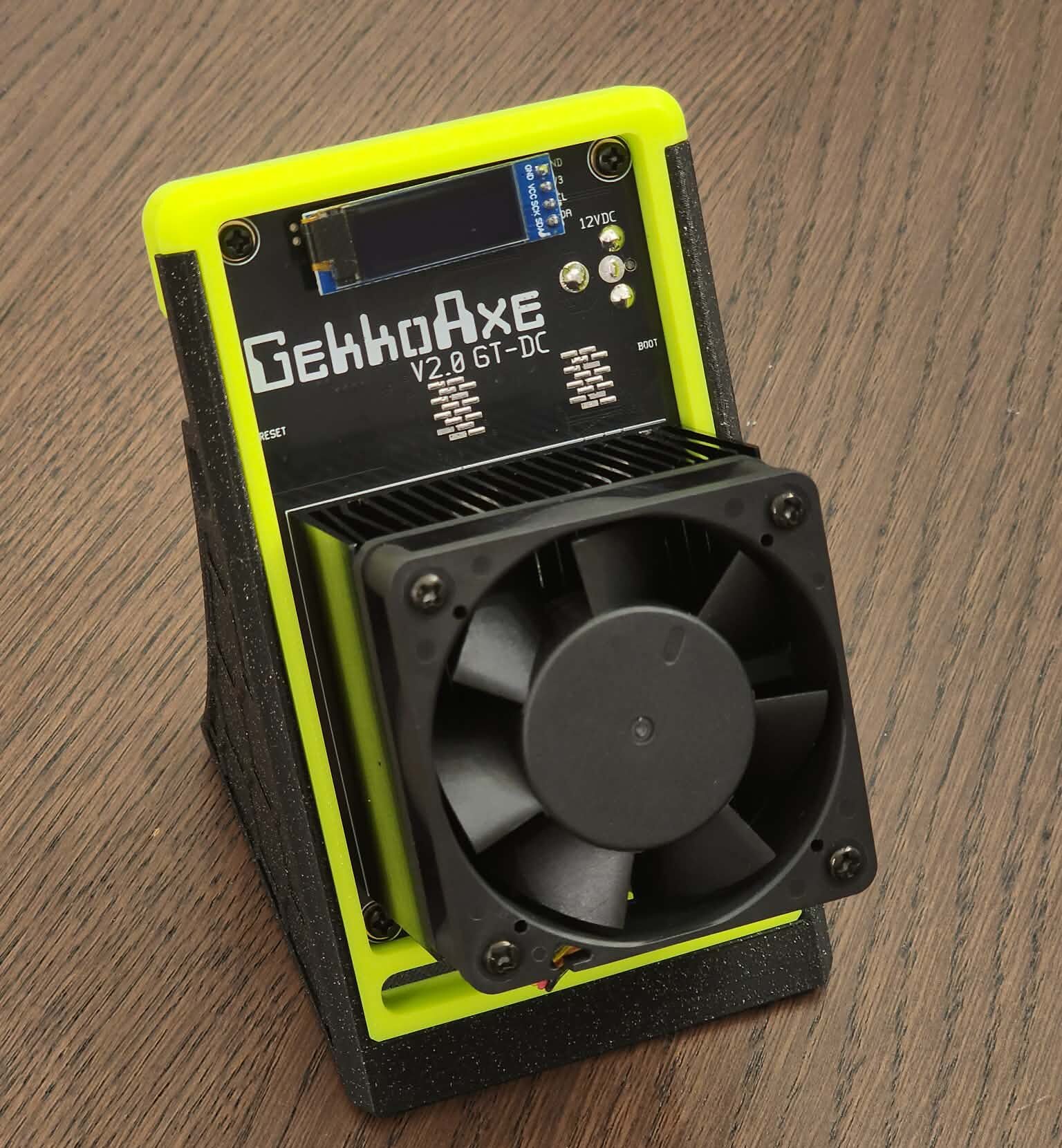 GekkoAxe GT 2xBM1370 Solo Miner With Stand - CryptoMachine Shop